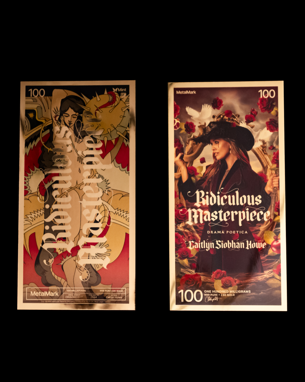 Ridiculous Masterpiece Collector's Gold Bookmark | Chakaruna